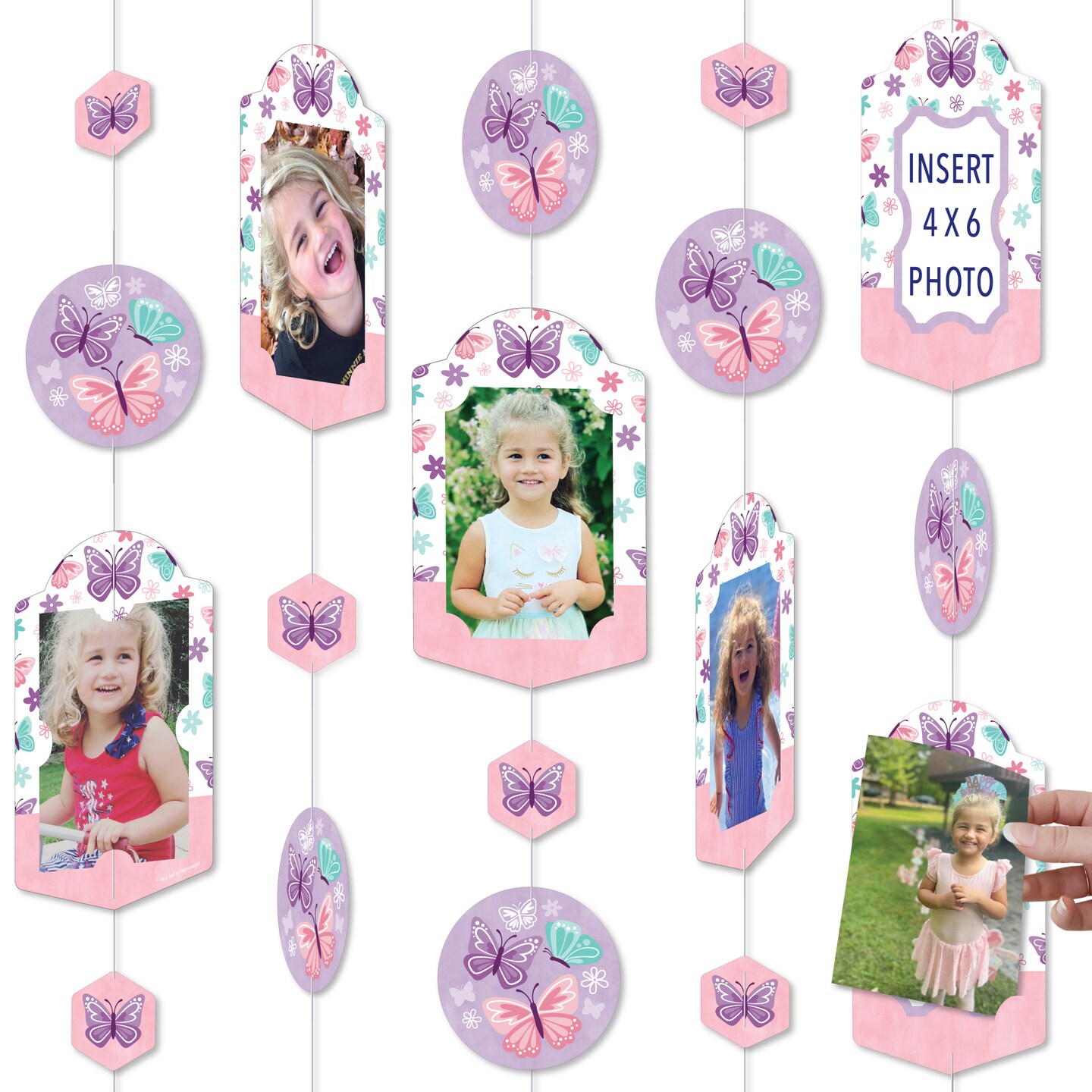 Big Dot of Happiness Beautiful Butterfly - Floral Baby Shower or ...