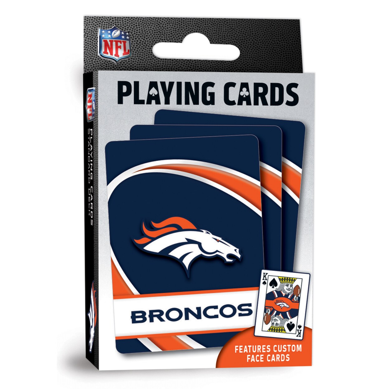 Masterpieces Officially Licensed NFL Denver Broncos Playing Cards - 54 ...