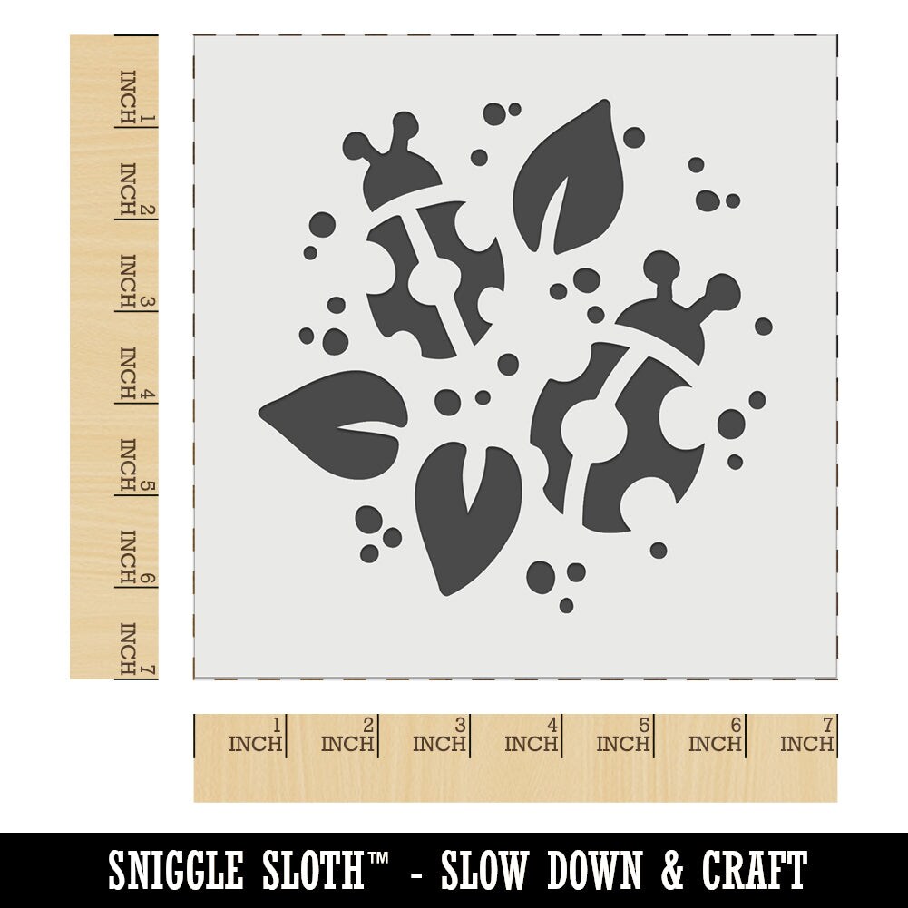Ladybug Stencil Pattern
