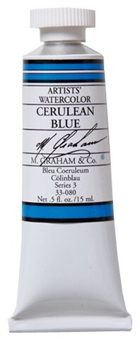 M GRAHAM CERULEAN BLUE 15ML WATERCOLOR | Michaels