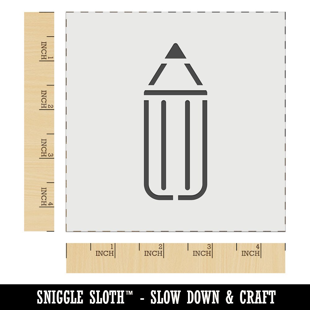 Stubby Pencil Wall Cookie DIY Craft Reusable Stencil | Michaels