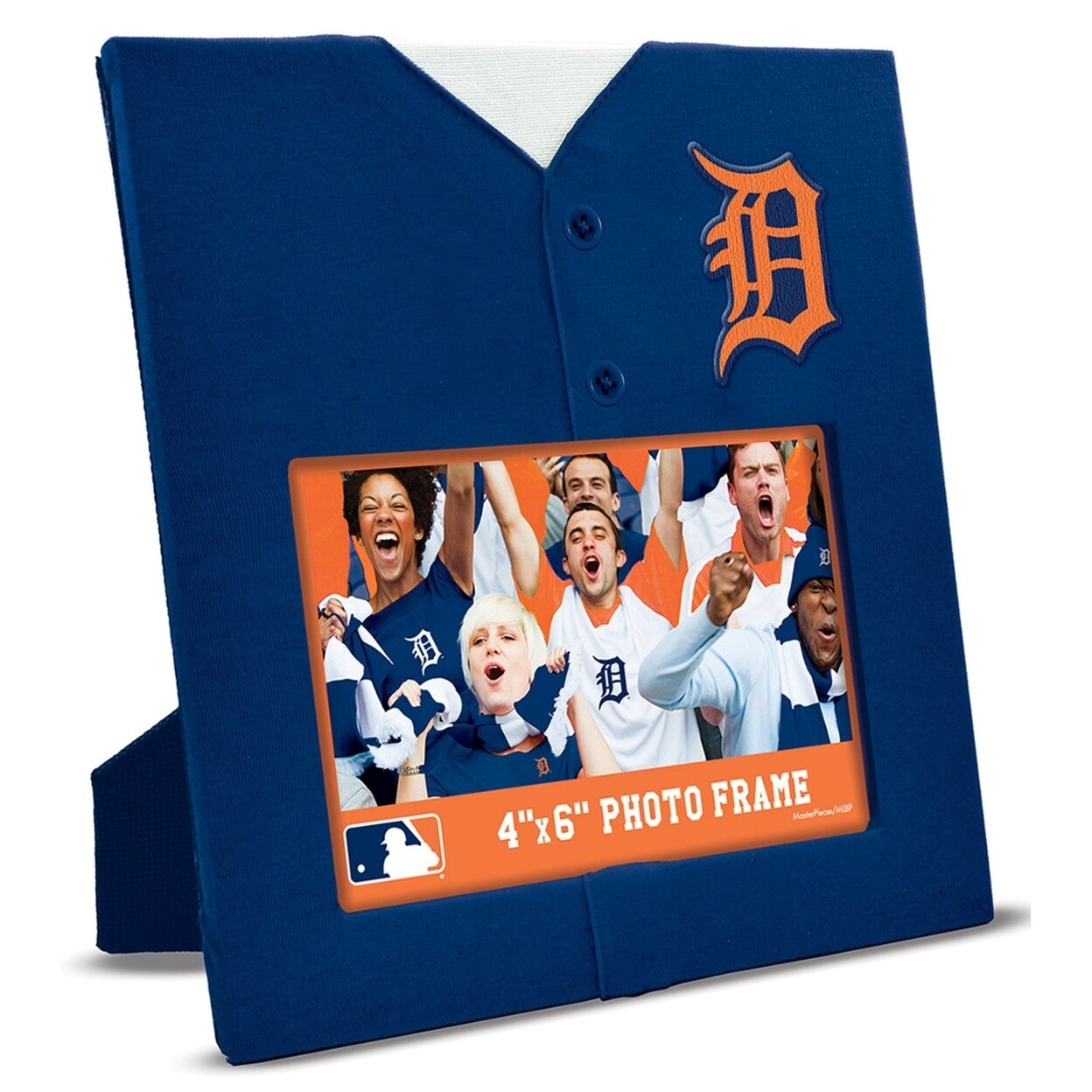 Detroit Tigers Uniform Frame For 4X6 Photos With Easel And Wall Hanger ...