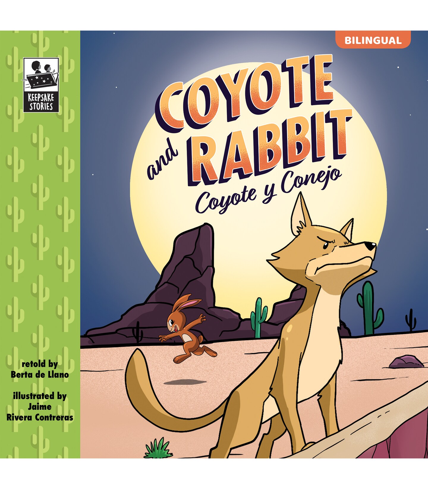 Carson Dellosa Coyote and Rabbit | Coyote y Conejo (Keepsake Stories ...