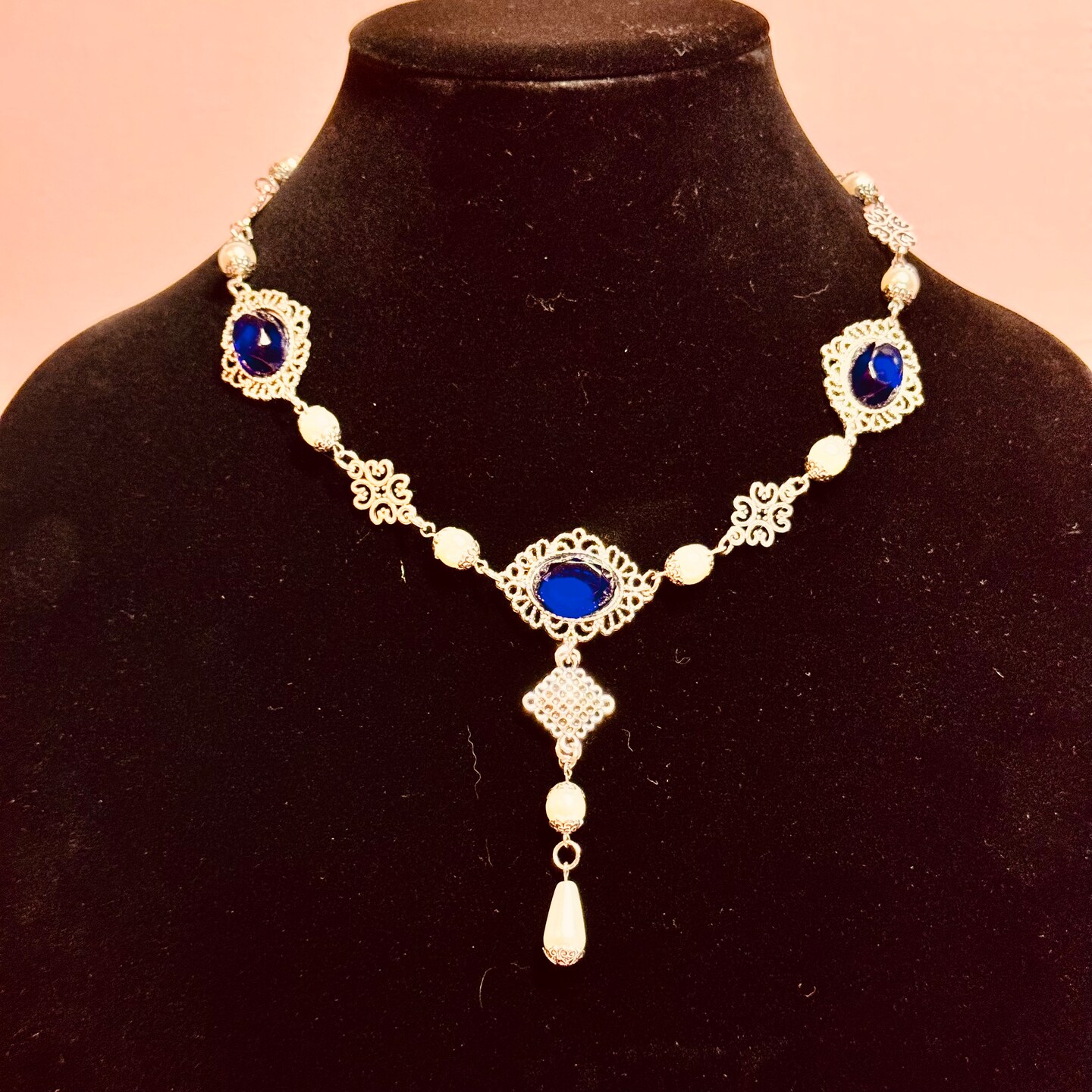 The Jane Seymour - Renaissance Necklace Tudor Jewelry Set 2 piece ...
