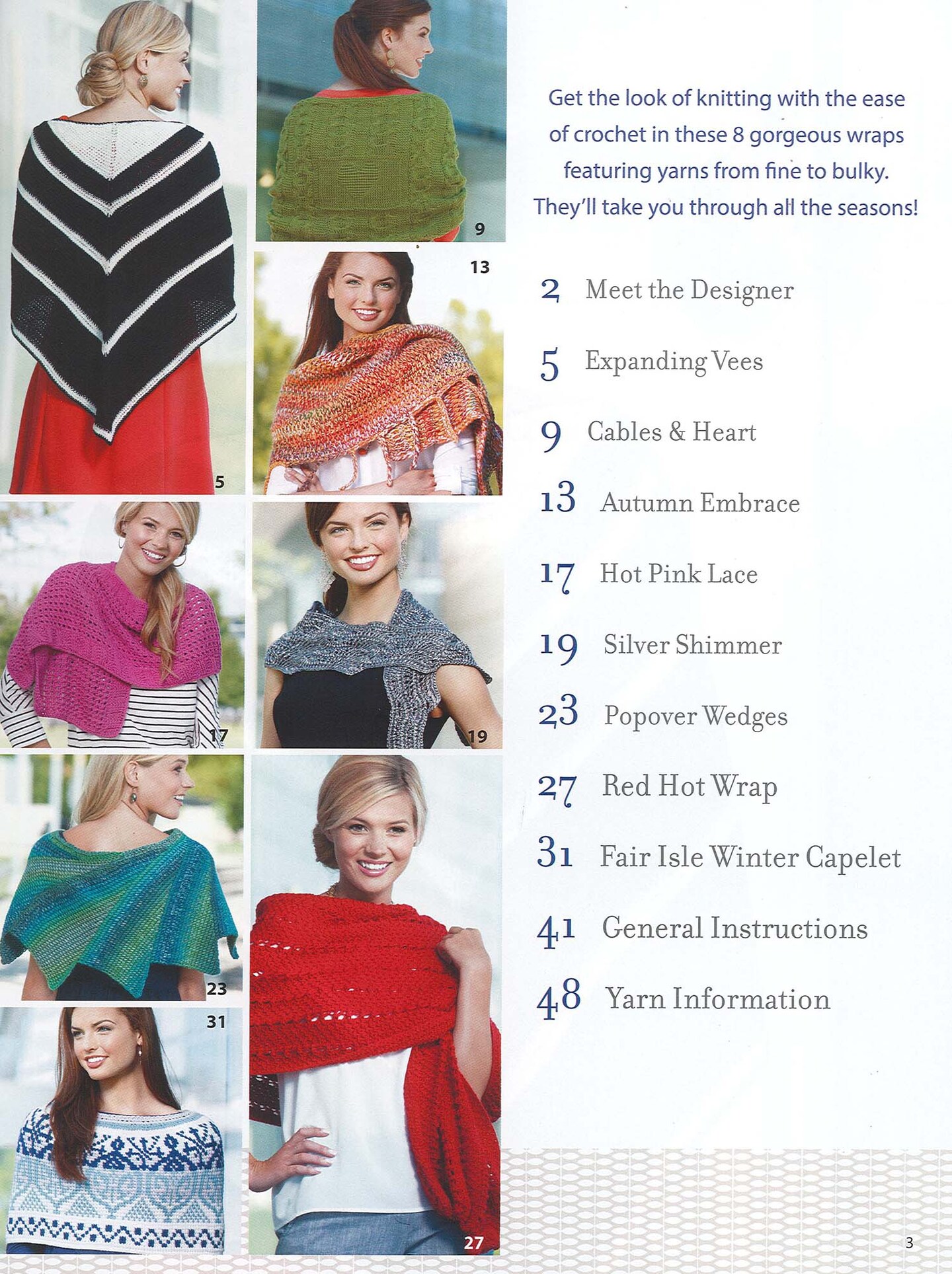 Leisure Arts Crochet Tunisian Shawls Crochet Book | Michaels