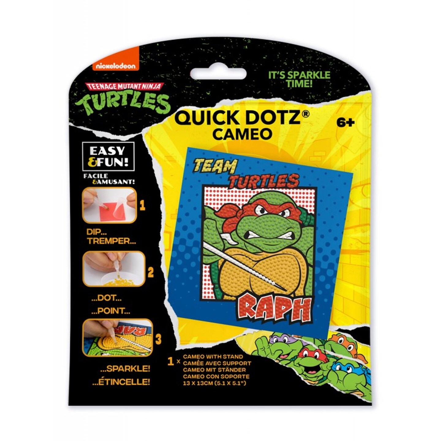 Diamond Dotz Teenage Mutant Ninja Turtles - Raph Diamond Painting Kits ...