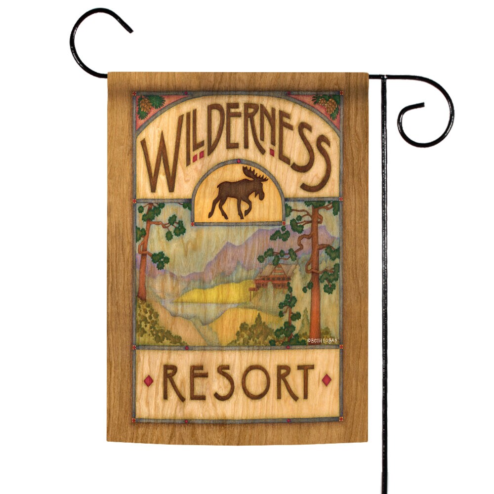 Wilderness Resort Decorative Welcome Flag | Michaels