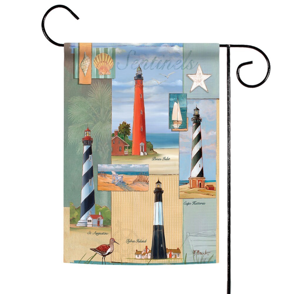 Sentinel Lighthouse Collage Decorative Lighthouse Flag | Michaels