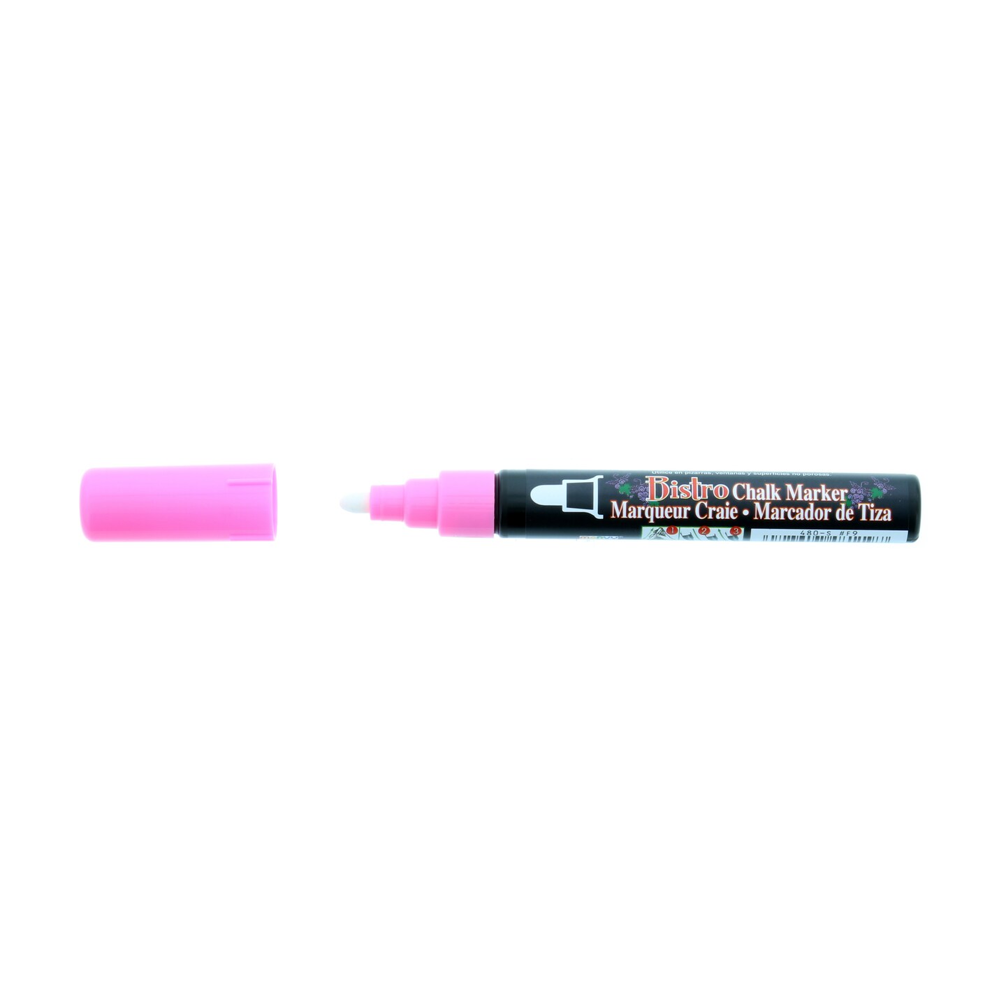 Uchida Bistro Chalk Marker, Broad, Fluorescent Pink | Michaels