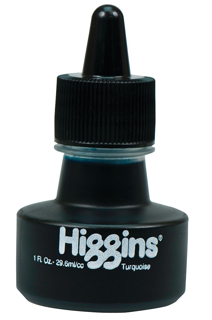 Higgins Drawing Ink - Turquoise | Michaels