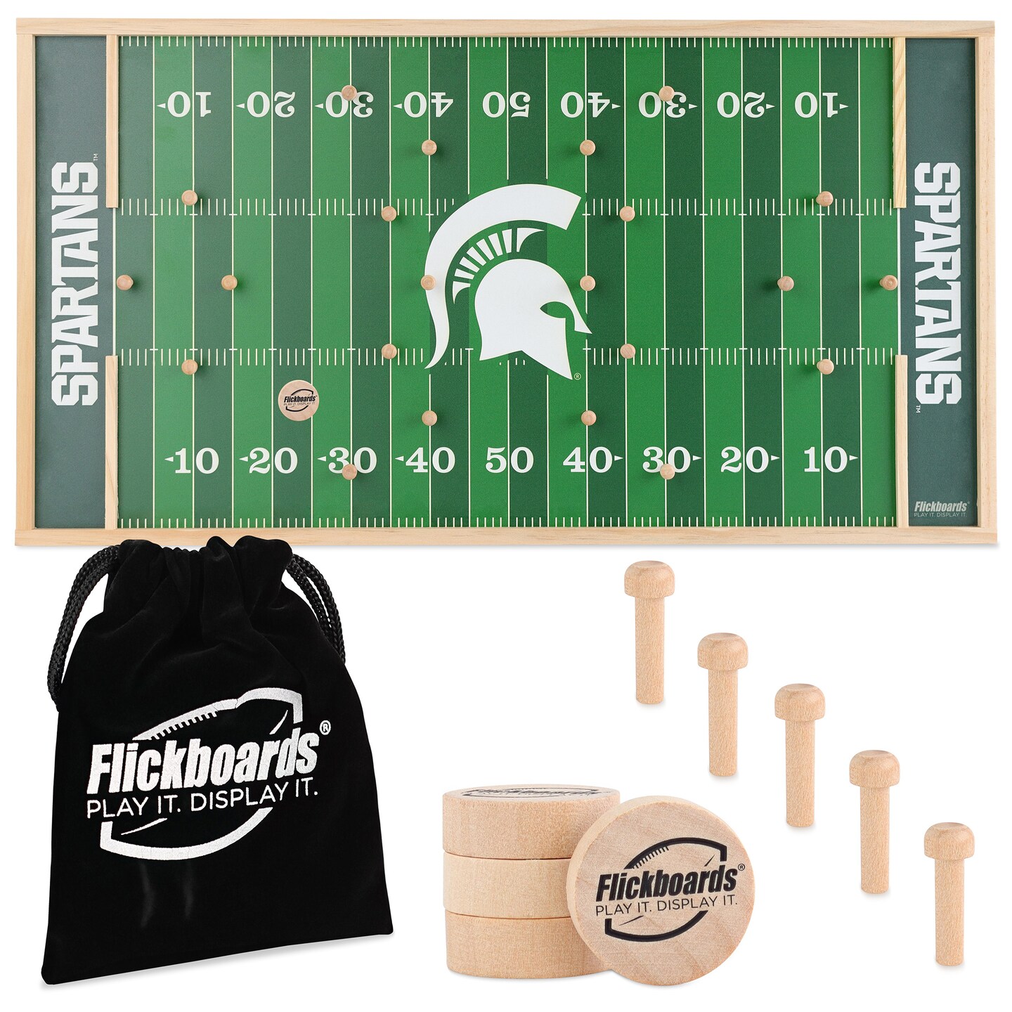 NCAA Flickboard Game Tabletop Sports Games Indoor Outdoor Family ...