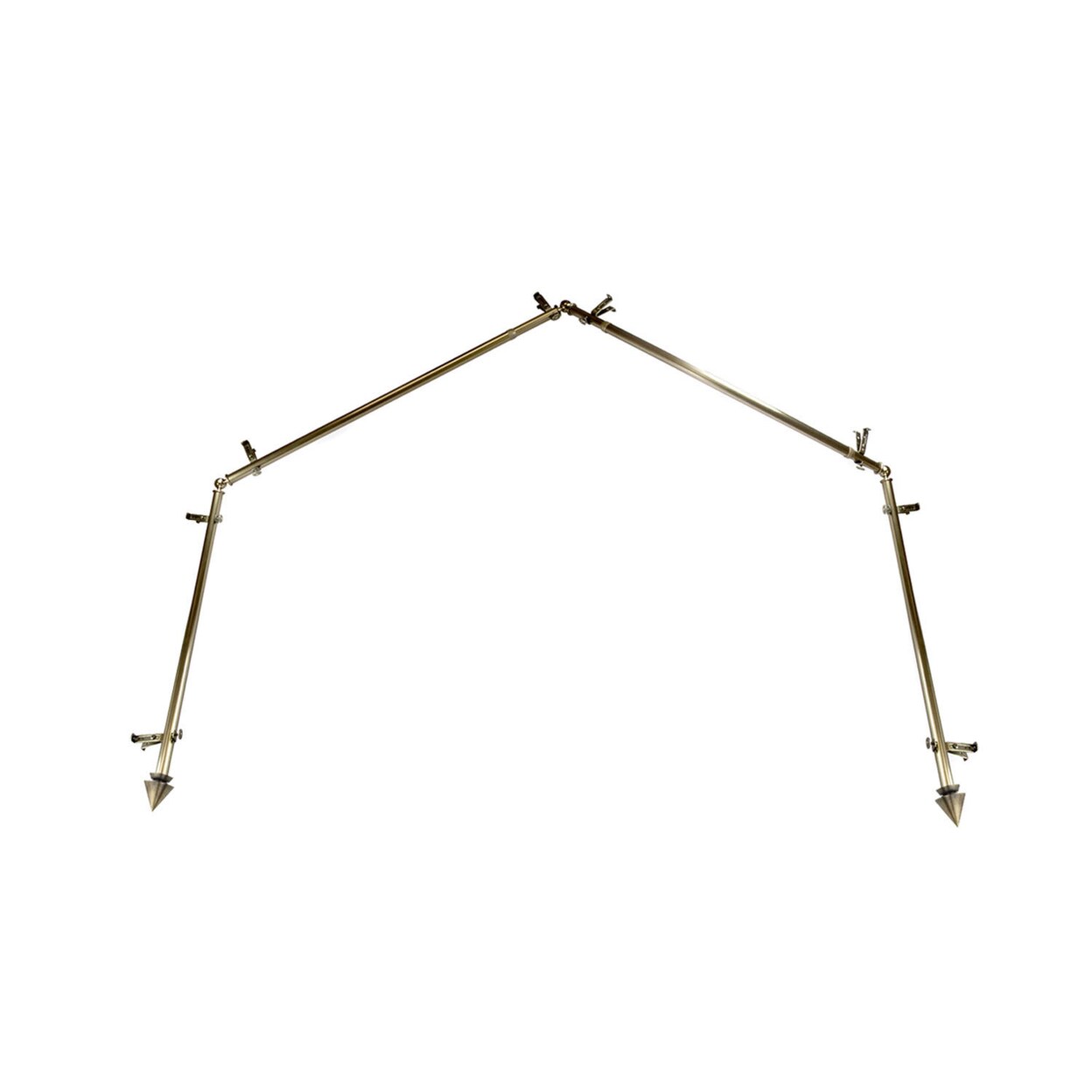 Hermosa Home Home Decorative Pyramid 13 by 16" 4 Sided Bay Window ...