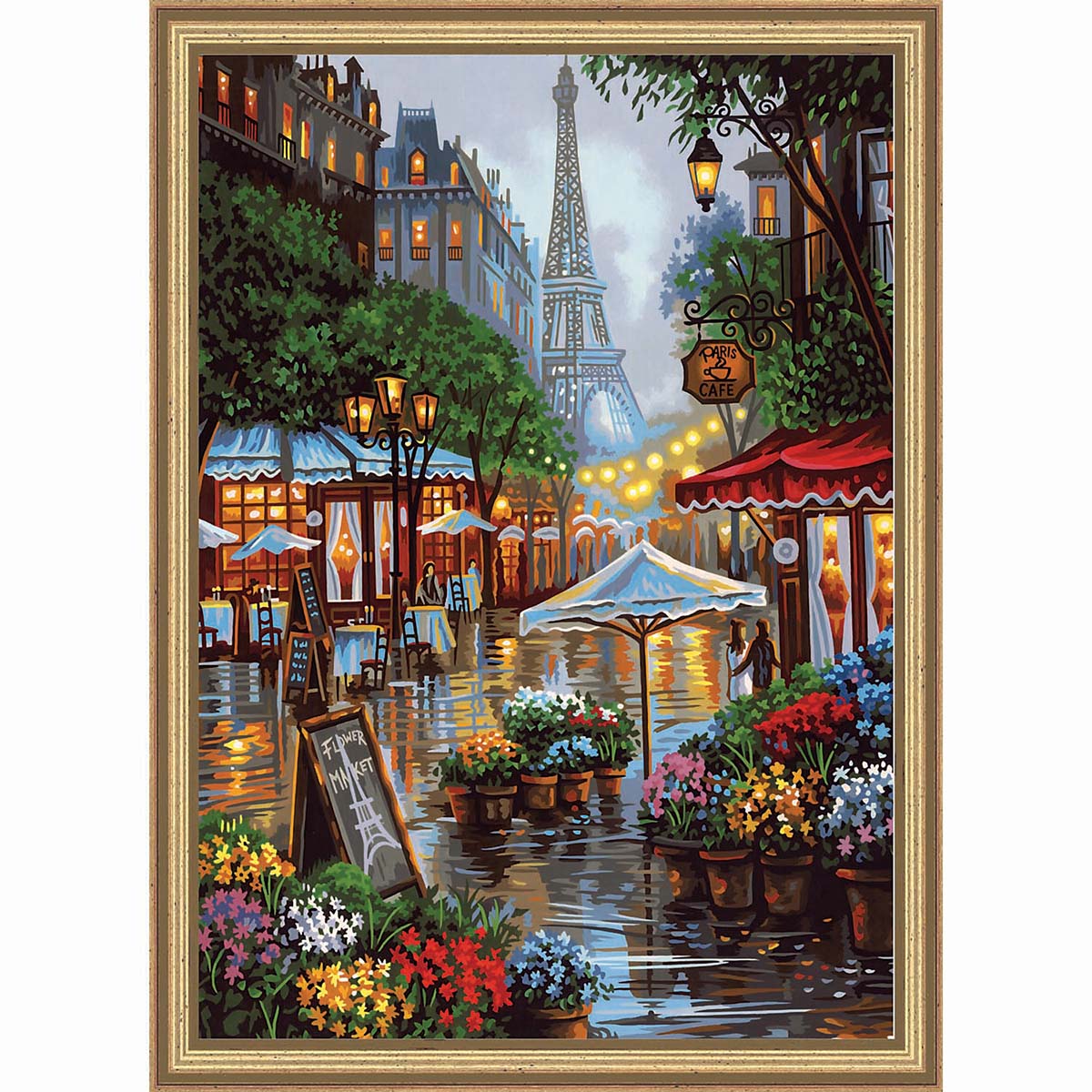 Paintworks Springtime in Paris Kit & Frame Paint by Number Kit | Michaels