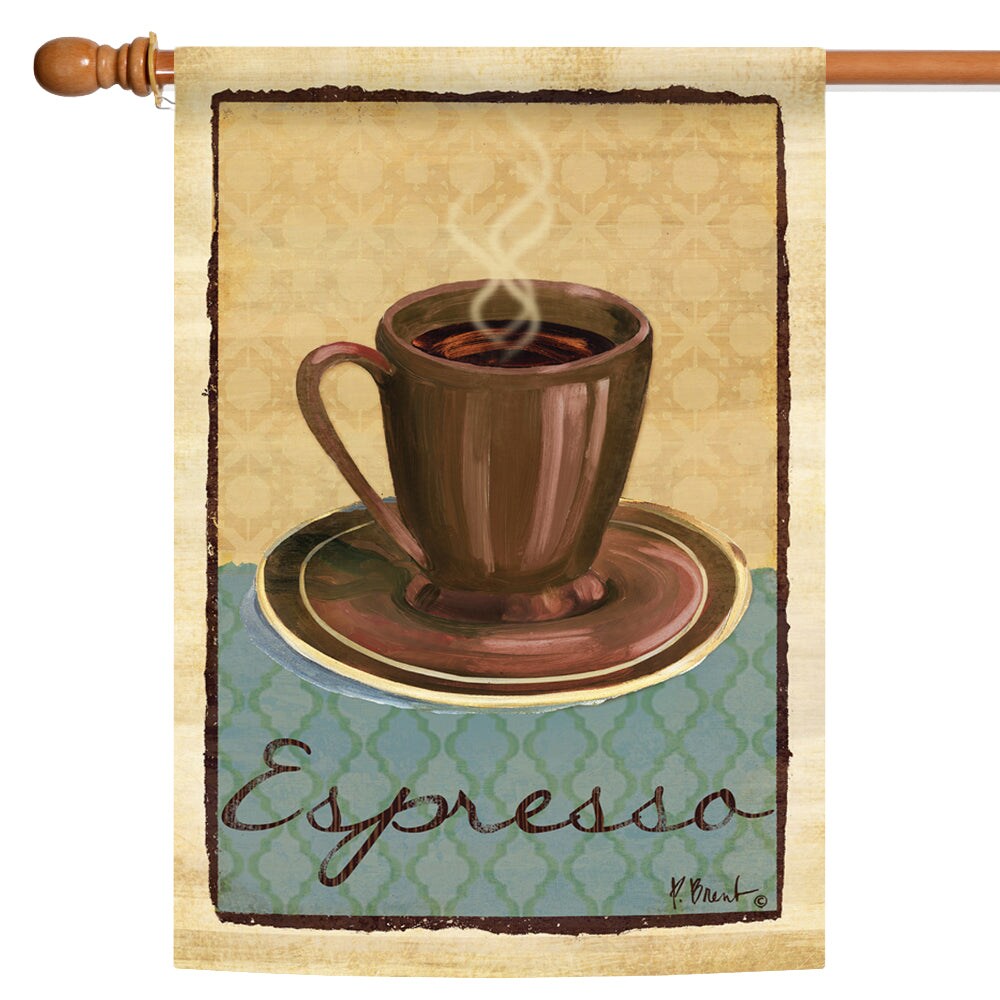 Espresso Stamp Decorative Coffee Flag | Michaels