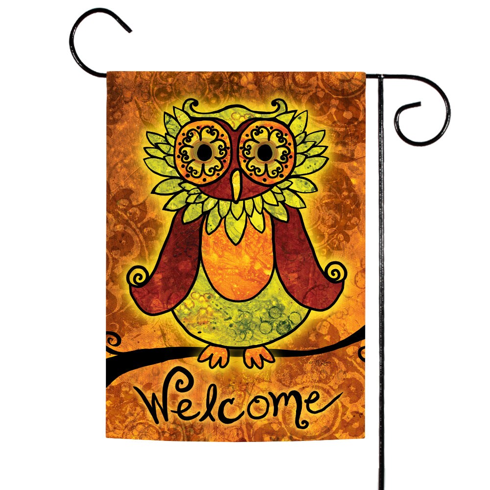 Welcome Owl Decorative Owl Flag | Michaels