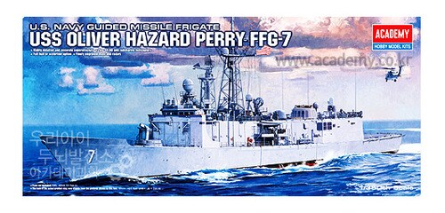 Academy 1/350 USS Oliver Hazard Perry FFG Plastic Model | Michaels
