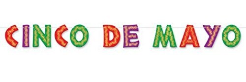 Glittered Cinco De Mayo Streamer (Pack of 12) | Michaels