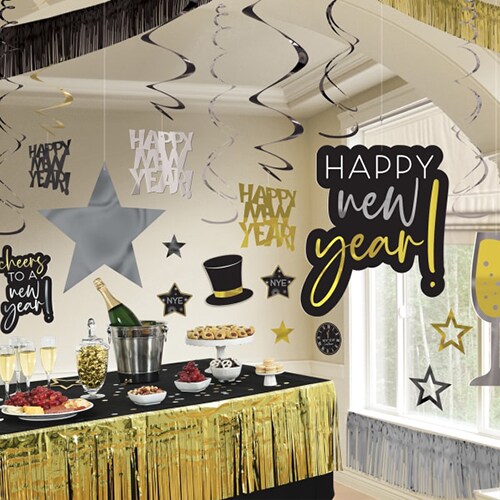 New Year's Giant Room Decorating Kit, Color: Multicolor | Michaels