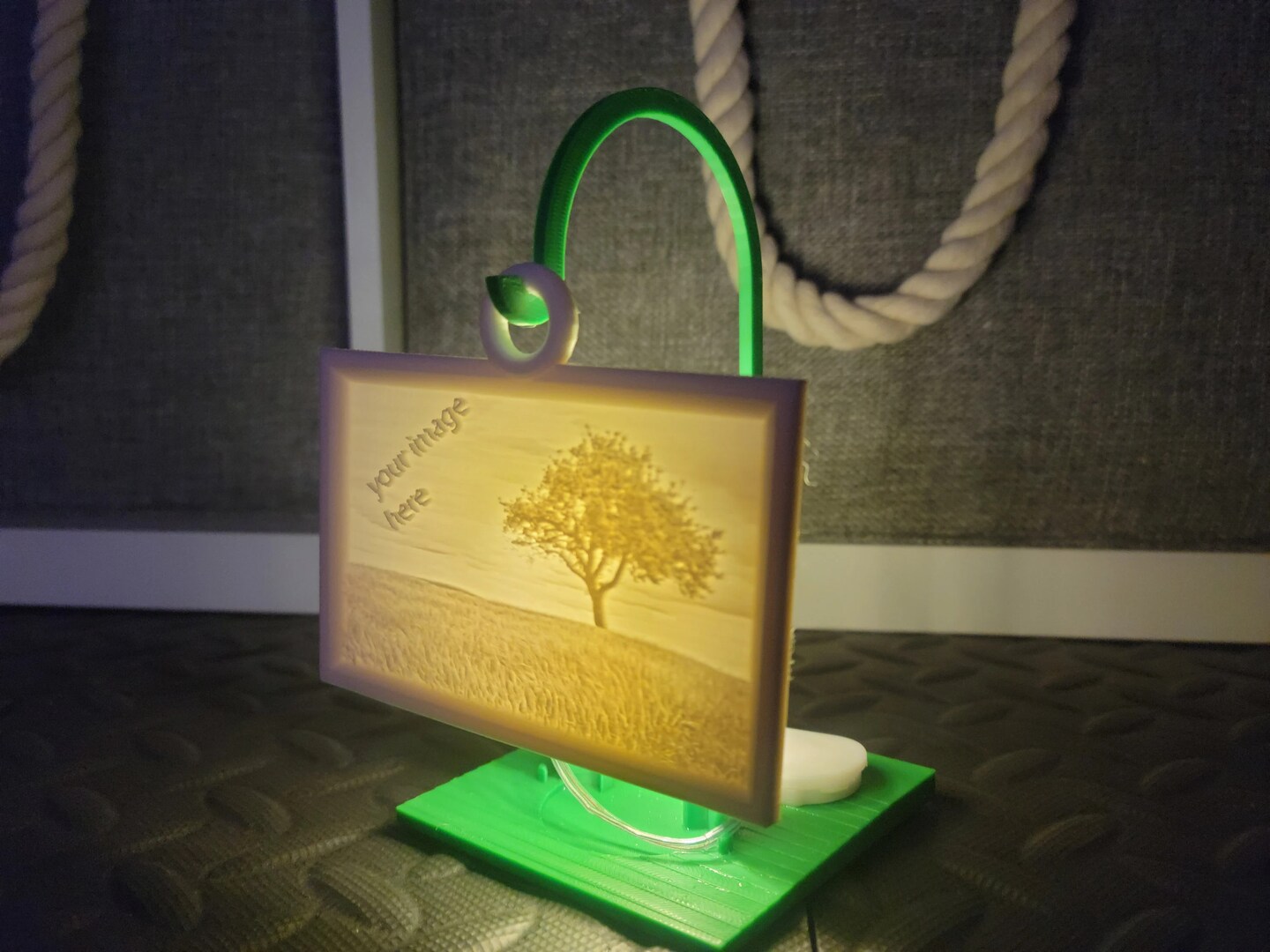 hanging lithophane and stand | MakerPlace by Michaels
