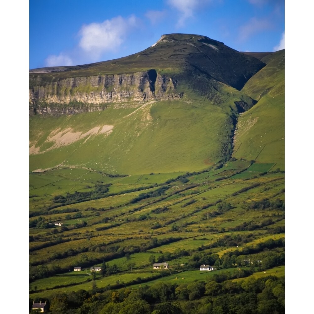 Ben Bulben County Sligo Ireland; Glacial Valley Landscape By The Irish ...