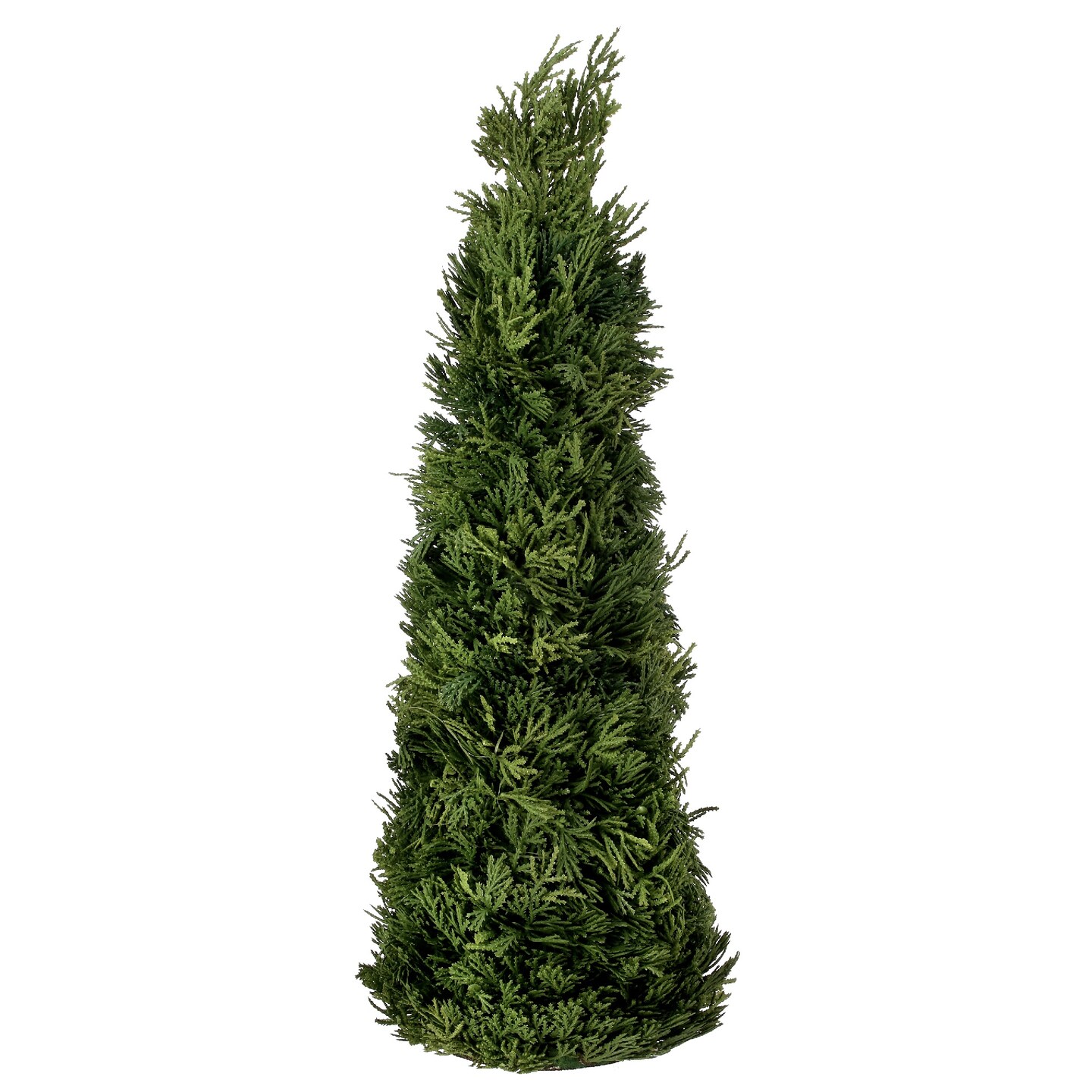 Contemporary Home Living 20" Cedar Artificial Cone Christmas Tree ...