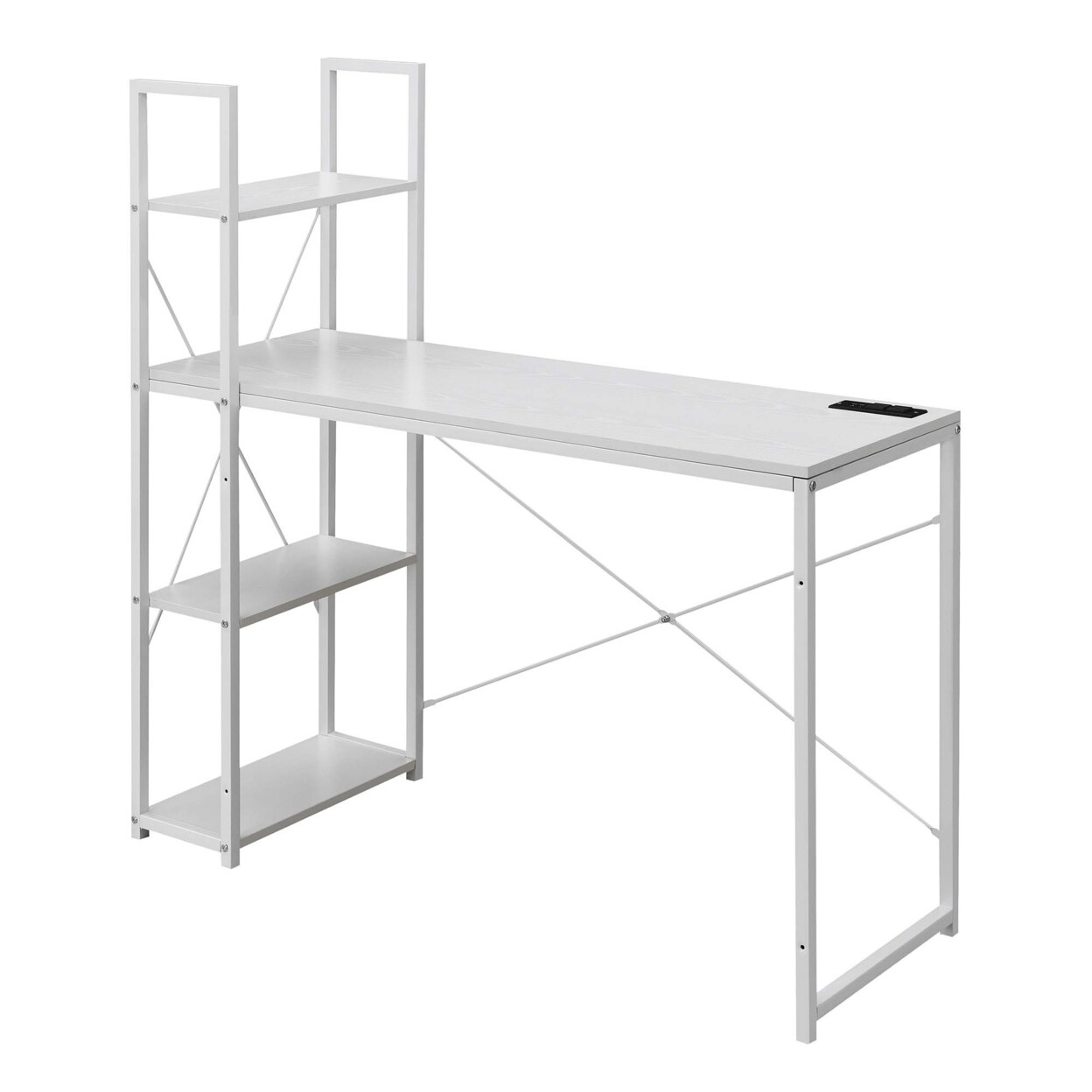 Convenience Concepts Designs2Go Office Workstation with Charging ...