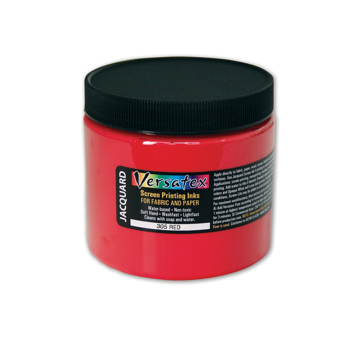 Jacquard Versatex Screen Printing Ink, 16 oz., Red | Michaels