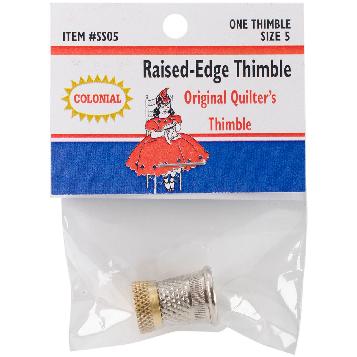 Colonial Raised-Edge Thimble | Michaels