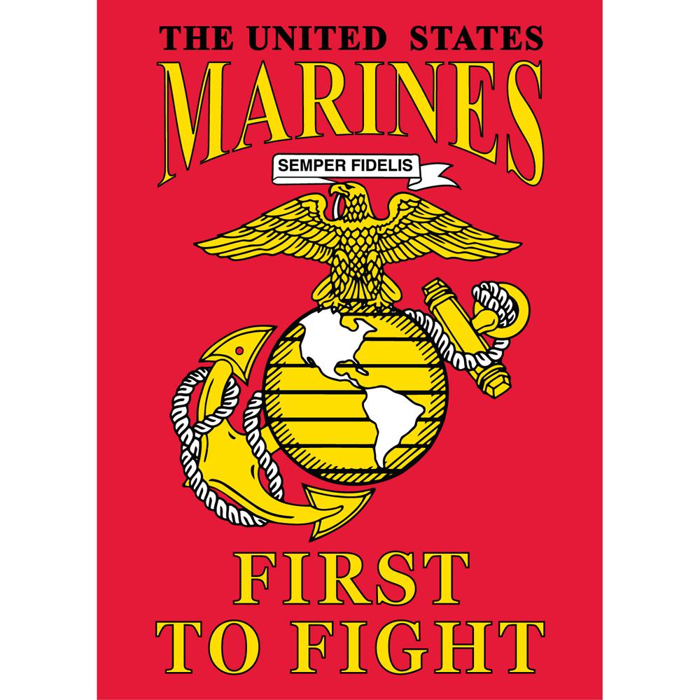 United States Marine Corps Served With Pride 28" x 40" | Michaels