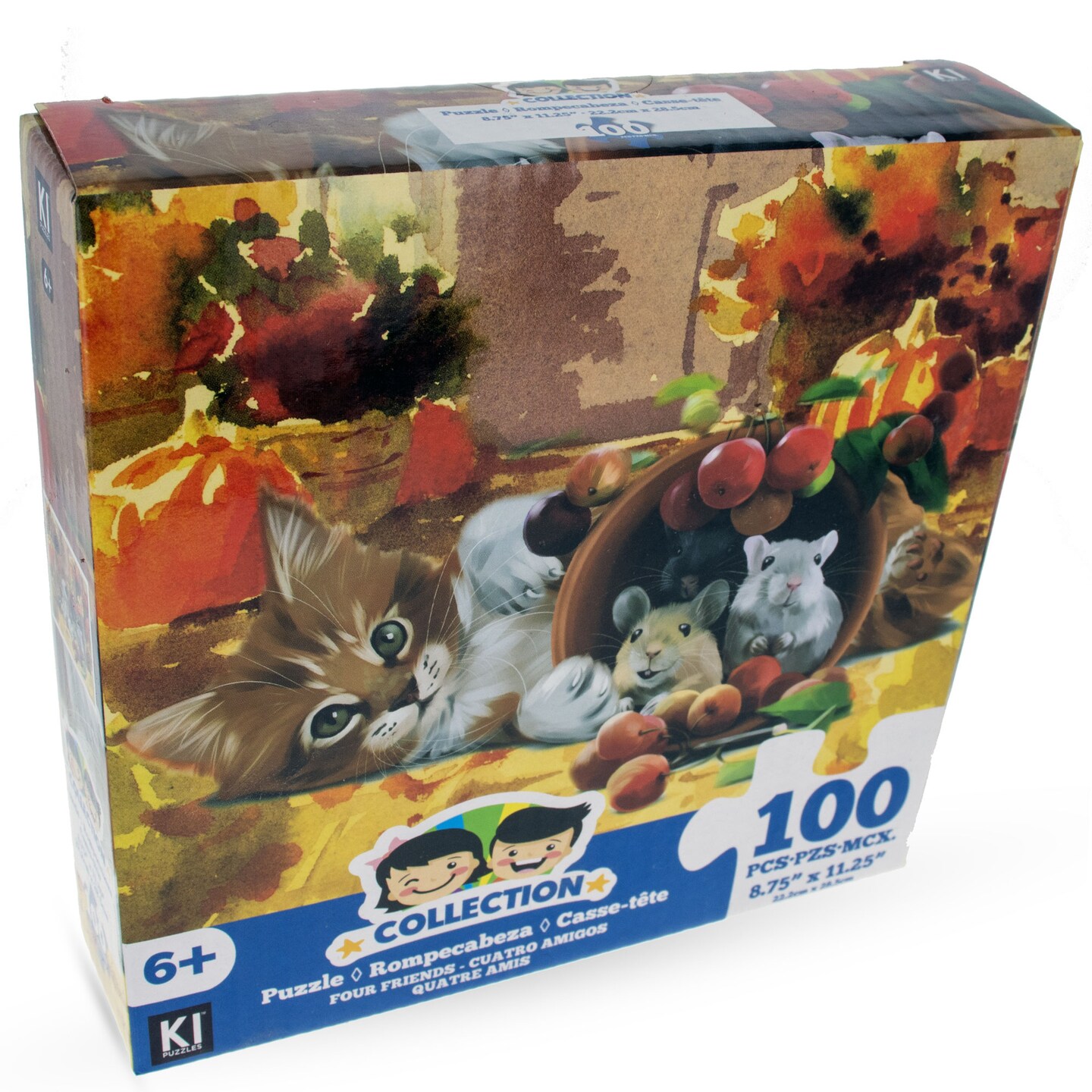 100 Piece Kitten with Mouse Puzzle | Michaels