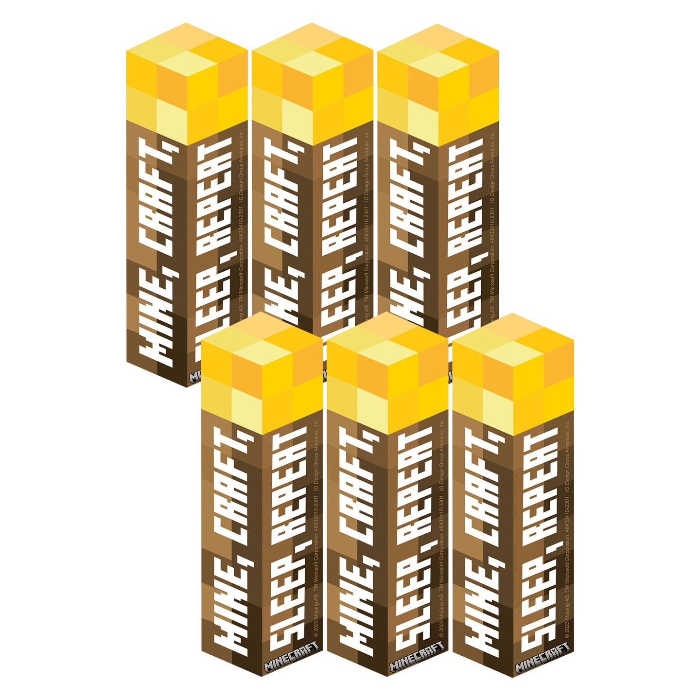 Minecraft Bookmark, 36 Per Pack, 6 Packs | Michaels