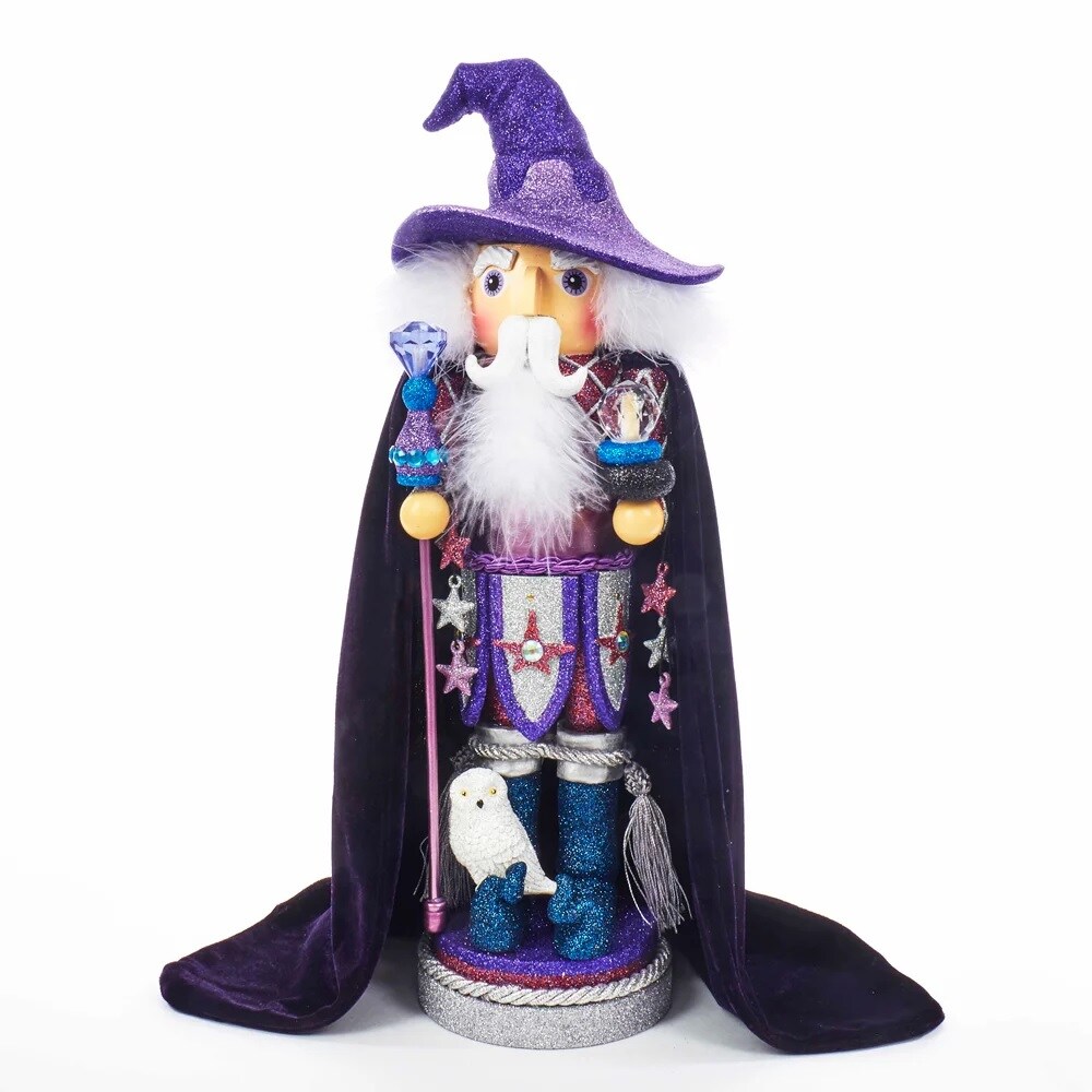 KSA 20" Purple Hollywood Wizard Christmas Nutcracker | Michaels