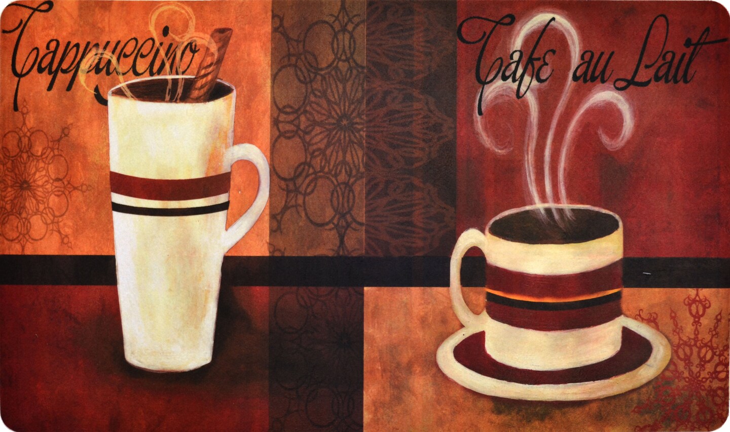 2-Pack Premium Comfort Kitchen Mats (Cafe Moderno Dahlia) | Michaels