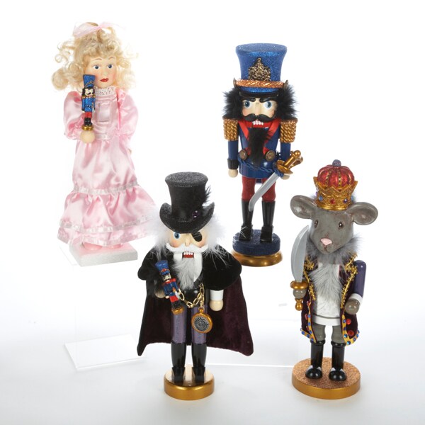 CC Christmas Decor Set of 4 Multi-Colored Christmas Nutcrackers 12" | Michaels