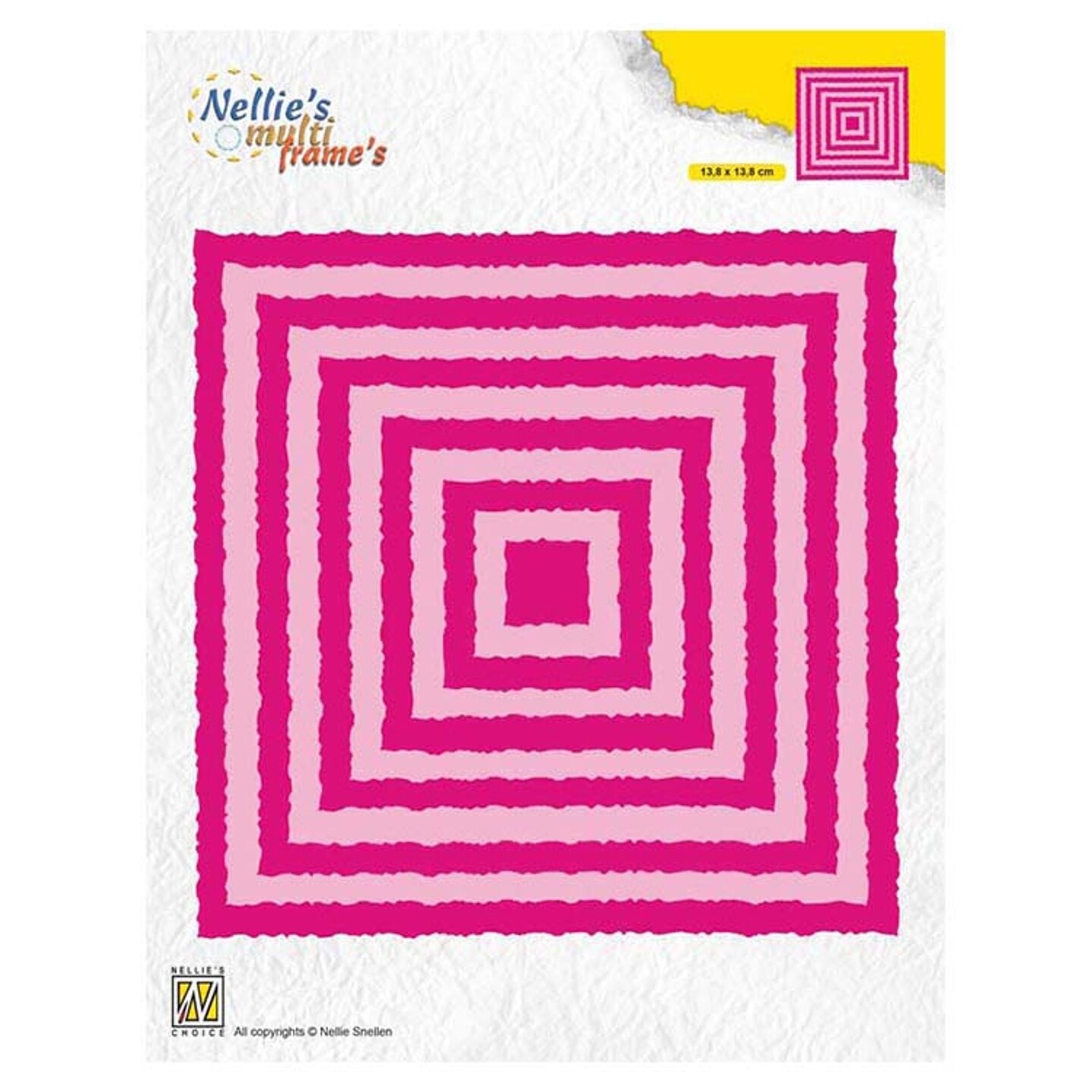 Nellie's Choice Multi Frame Dies Photo Frames Squares | Michaels