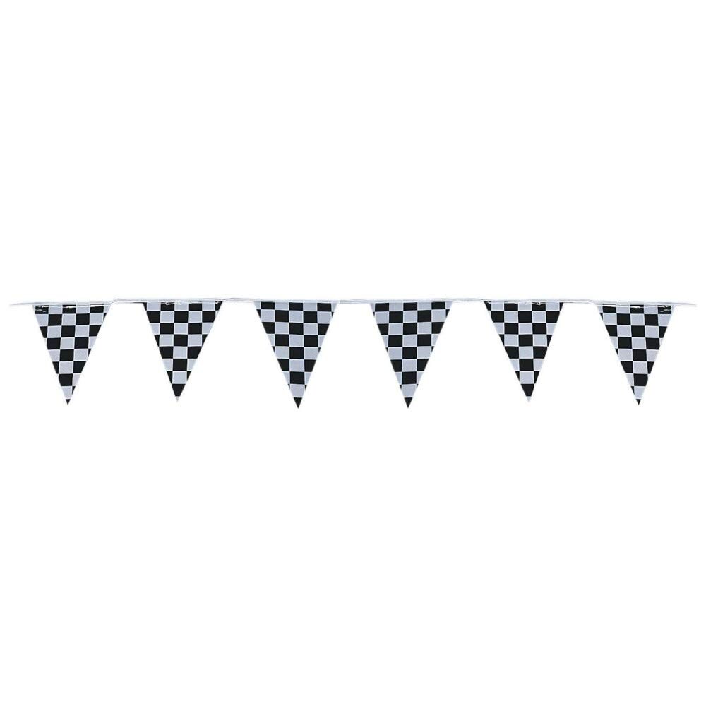 Checkered Pennant Banner (Pack of 12) | Michaels