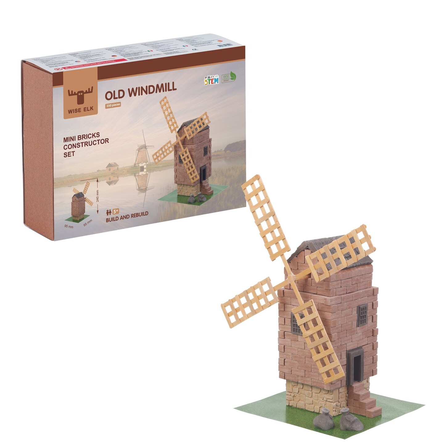 Mini Bricks Construction Set - Old Windmill | Michaels