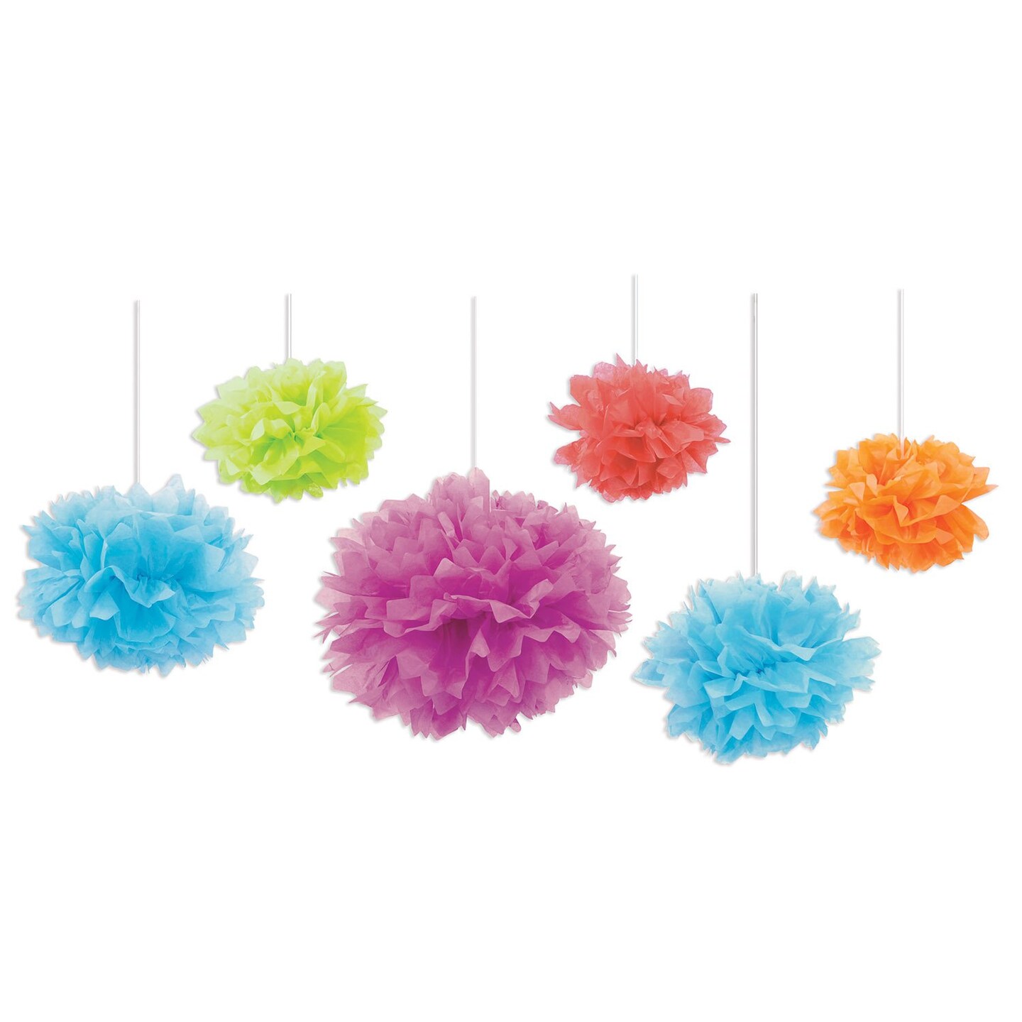 Tissue Fluff Balls (Pack of 6) | Michaels