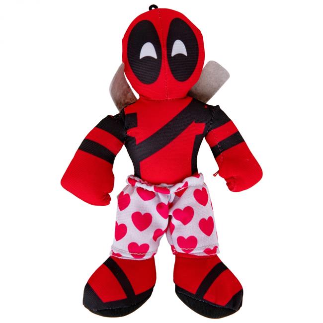 Deadpool 853685 9 in. Heart Boxers Plush Doll, Red | Michaels