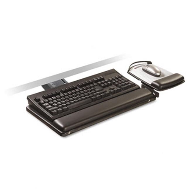 3M AKT180LE Premium Lever-Free Keyboard Tray Black | Michaels