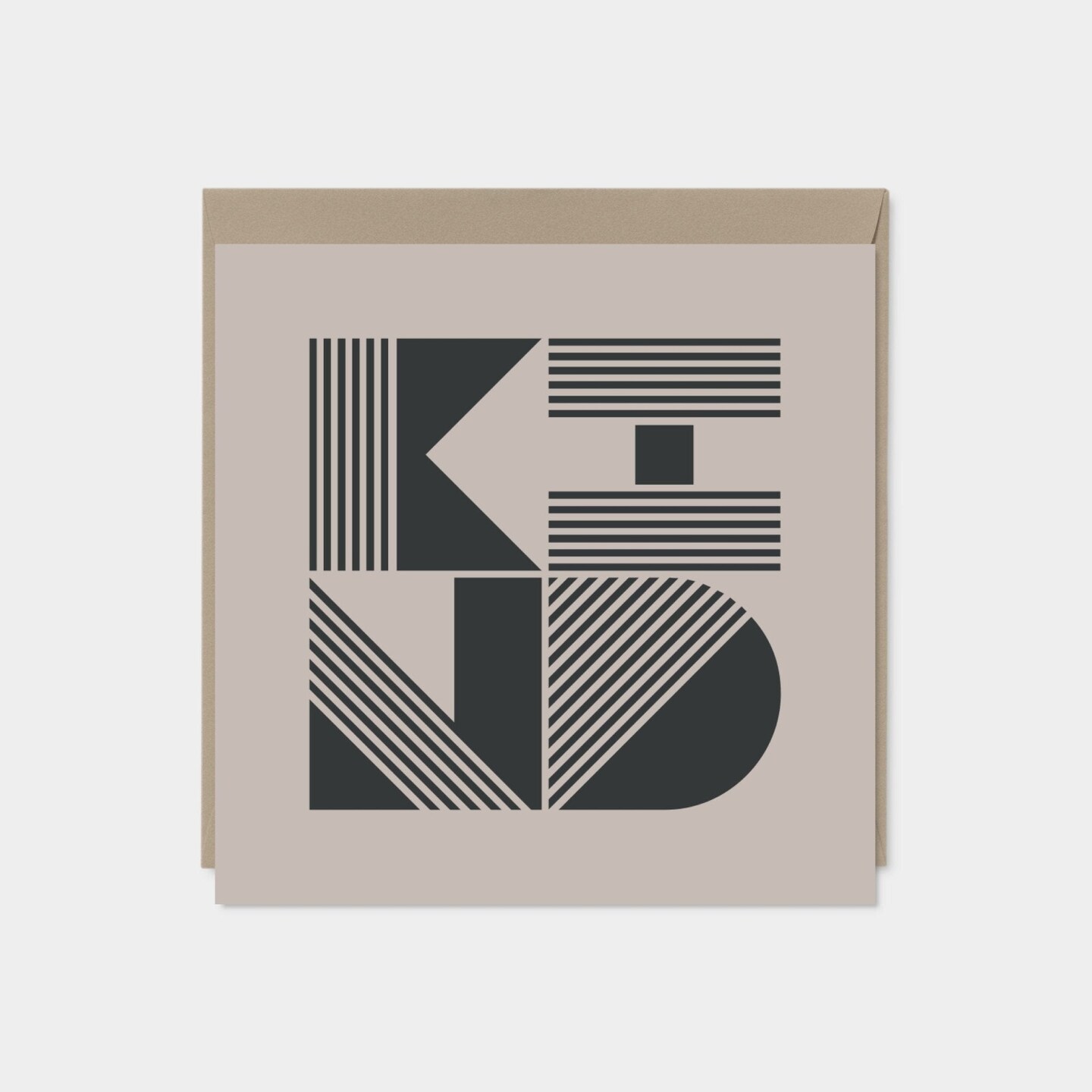 Kind Modern Geo Typography Card Set | Michaels