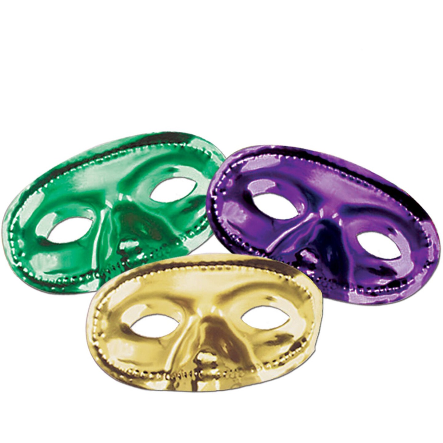 Metallic Half Masks (Pack of 24) | Michaels