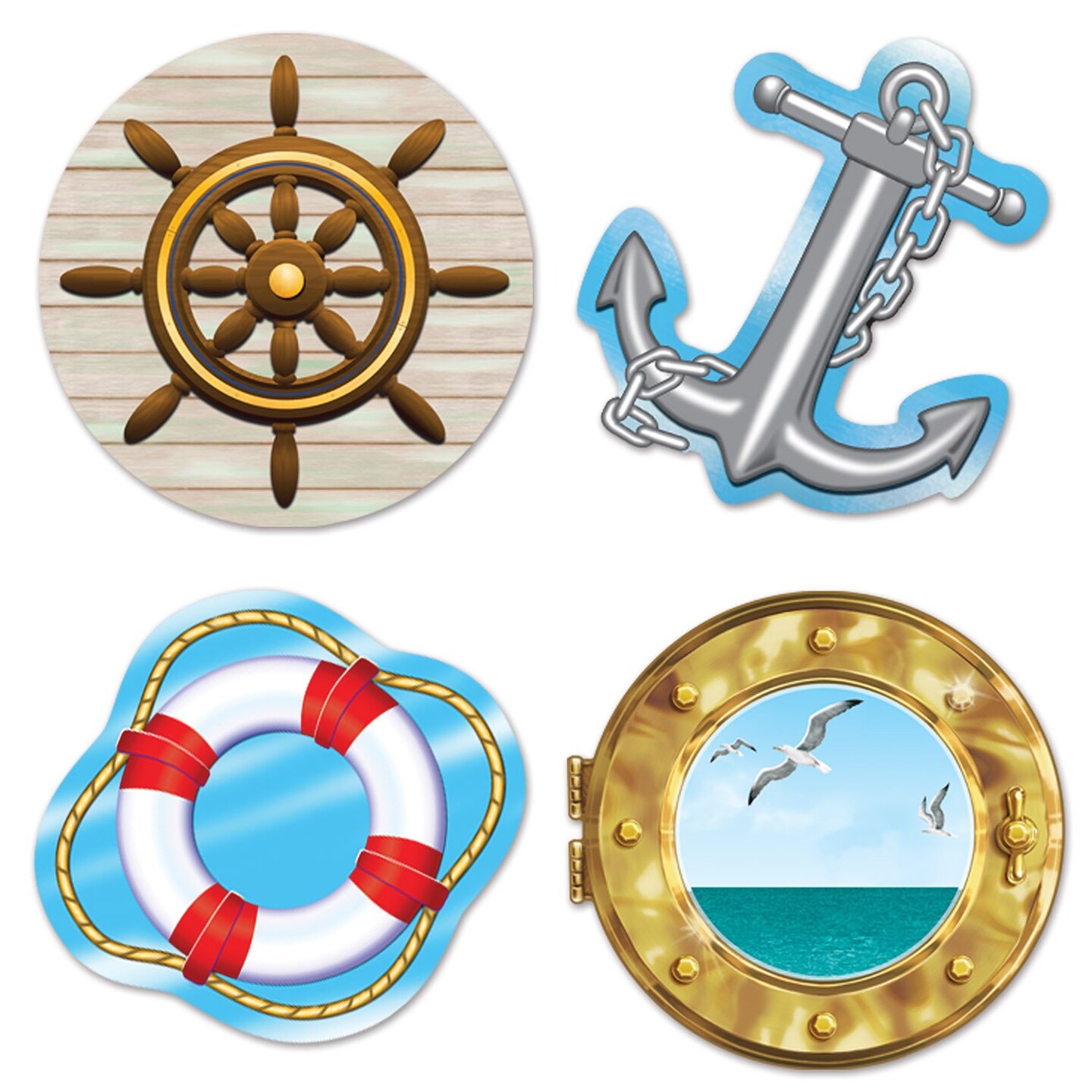 Nautical Cutouts (Pack of 12) | Michaels