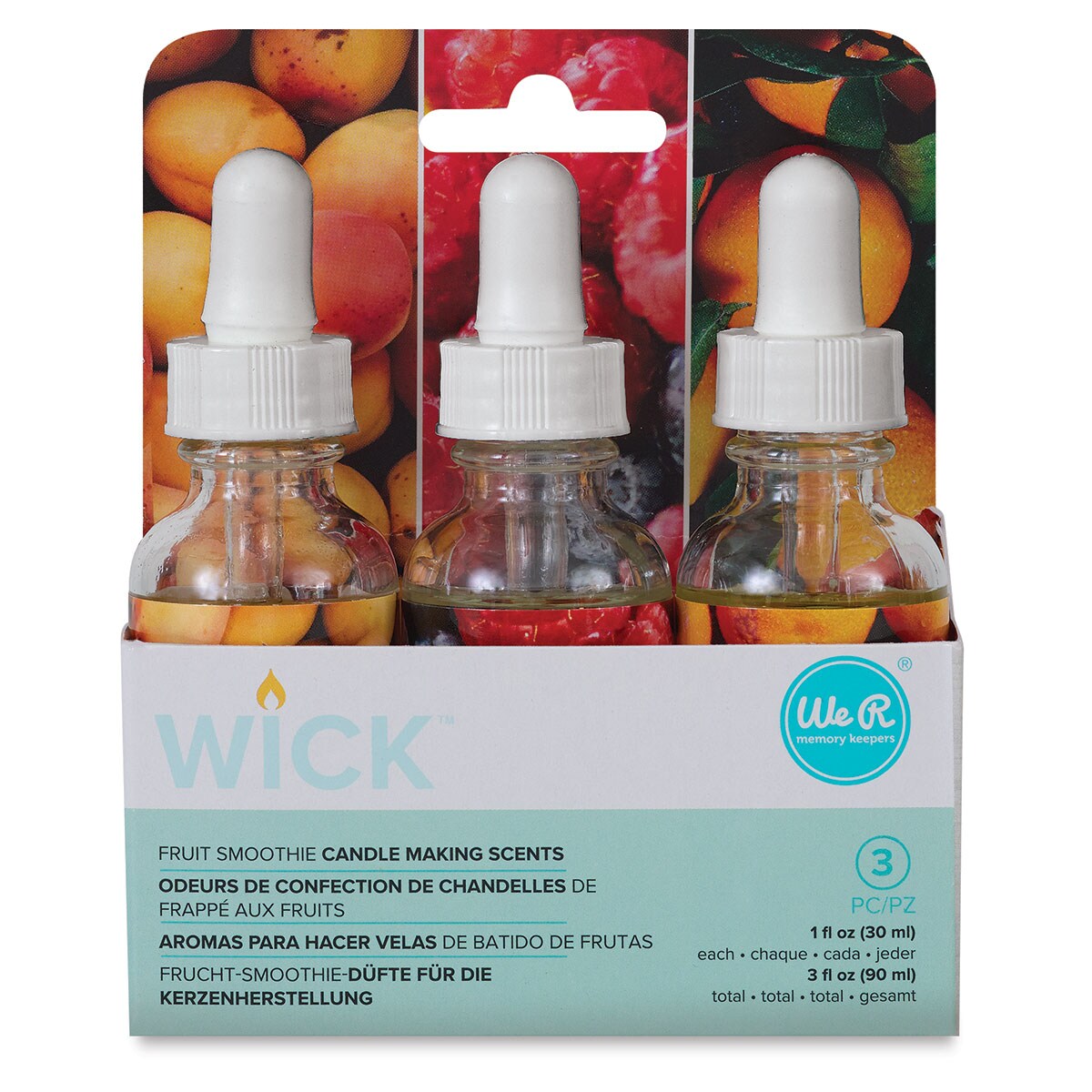 We R Memory Keepers Wick Candle Making Scents - Garden Breeze, Set of 3 ...