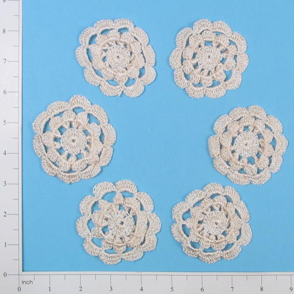 Clara Crochet Accents - Pack of 6 pieces | Michaels