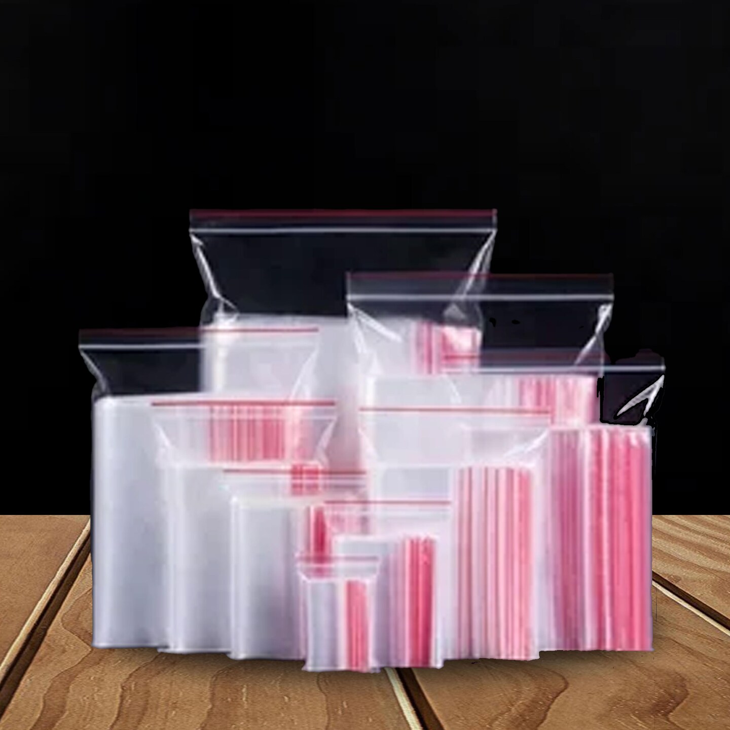 Radyan’s Zipper Lock Bag Packet for Packing Materiel Clothes Storing ...