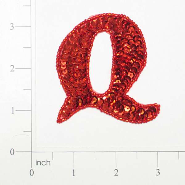 Letter Q Sequin Applique/Patch | Michaels