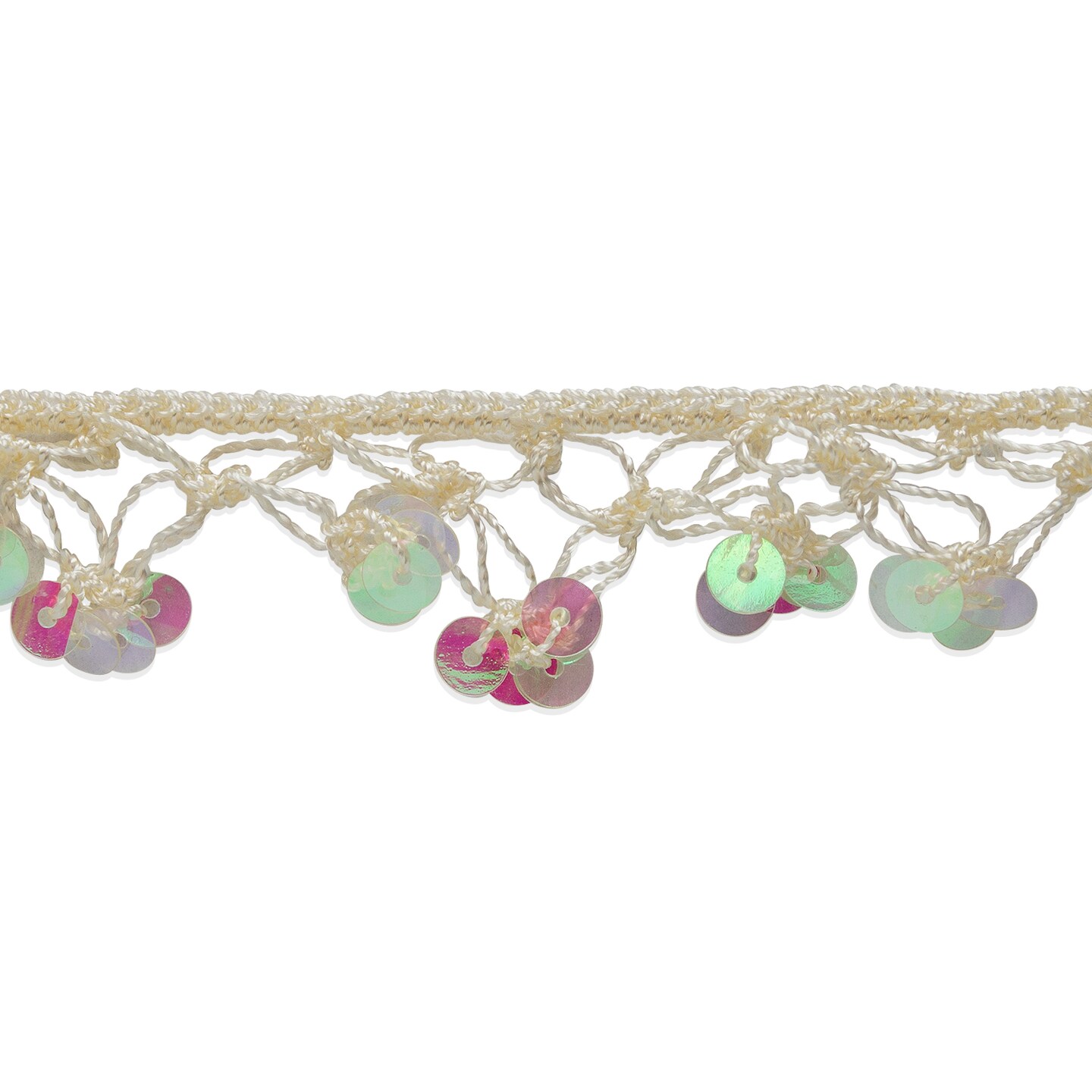 Dangling Sequin Crochet Trim | Michaels