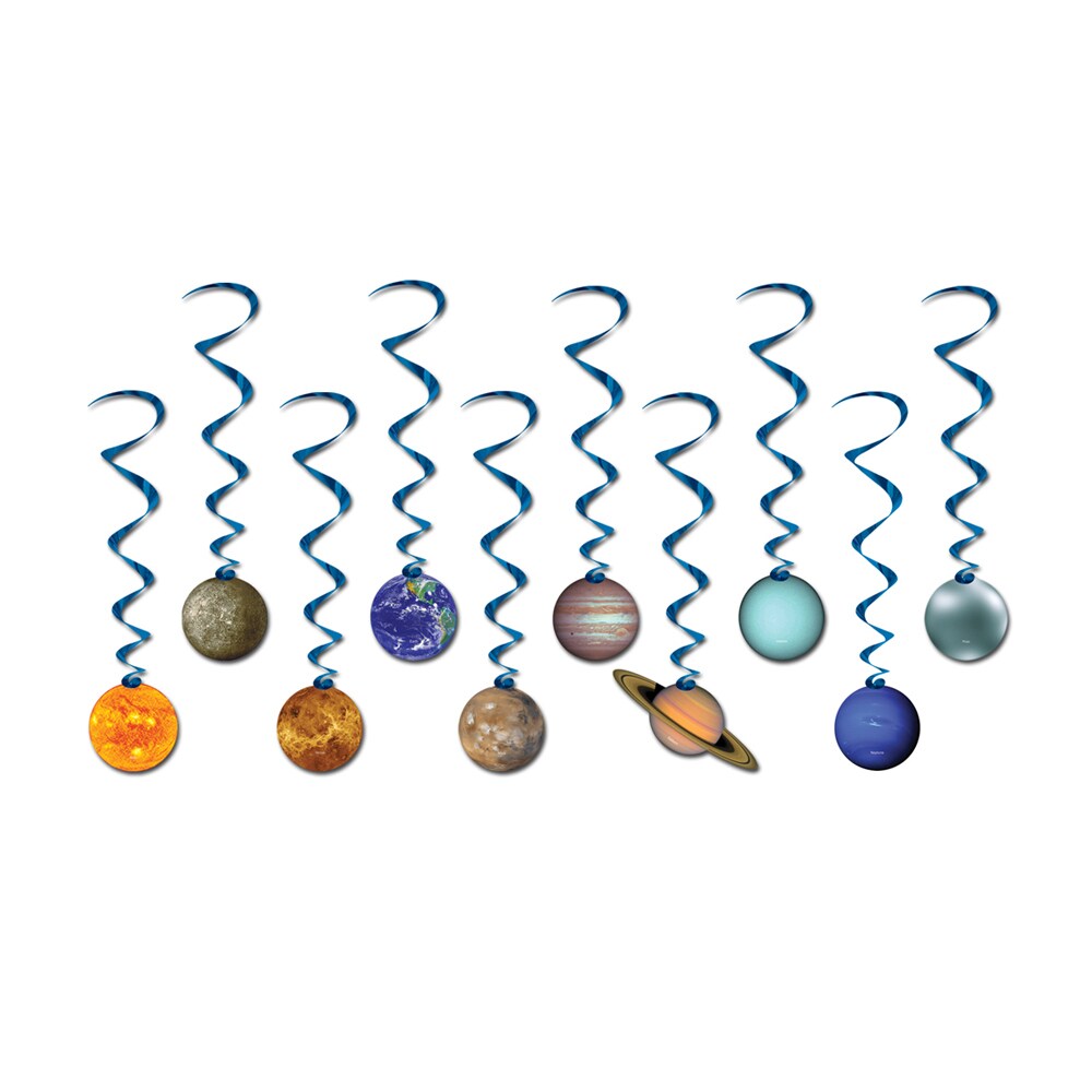 Beistle Solar System Whirls 3 2"-3 5" - 6 Pack (10 Per Package) | Michaels