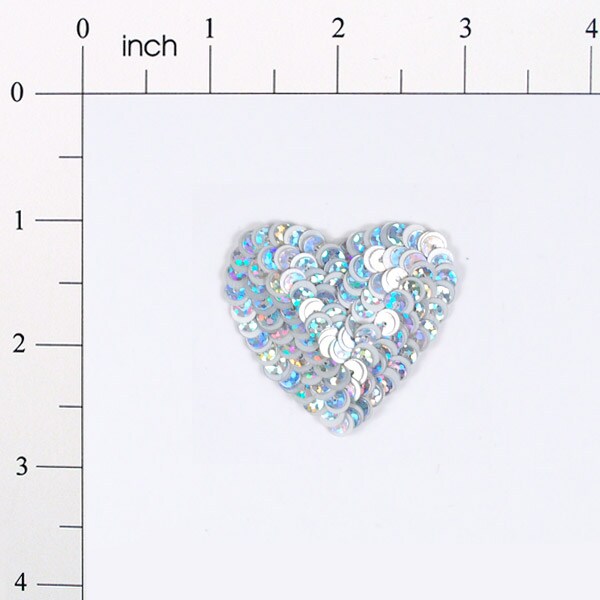 Heart Starlight Sequin Applique/Patch | Michaels